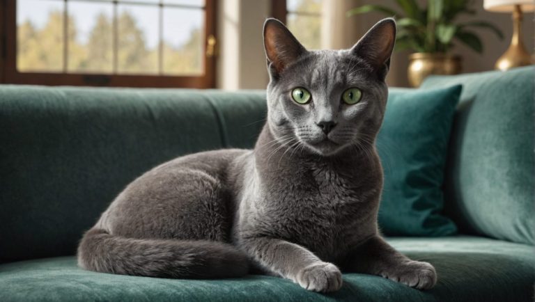 Chat Bleu Russe : caractère, santé, alimentation et astuces pour l ...